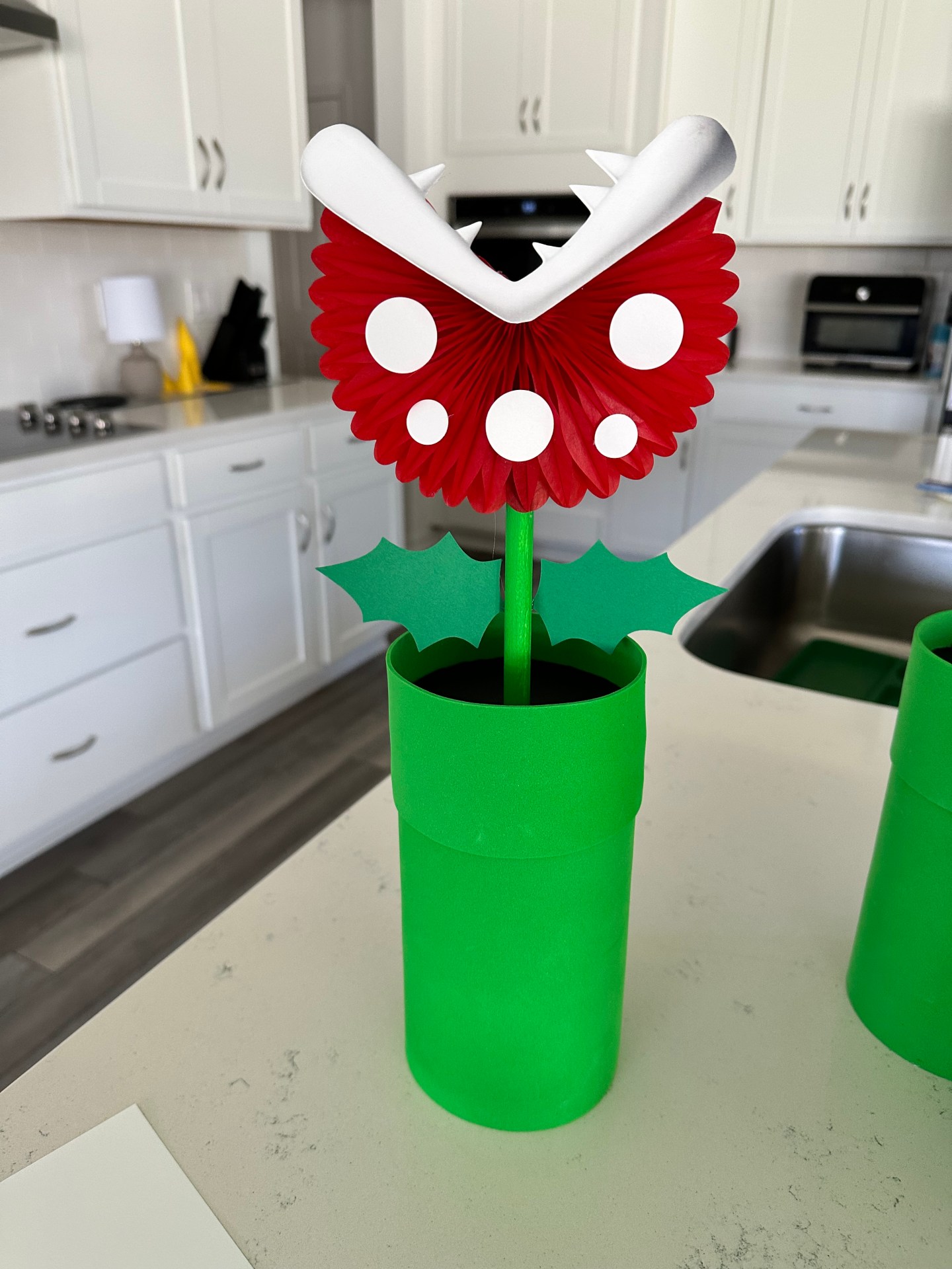 How to Make DIY Super Mario Piranha Plants for Birthday Parties or ...