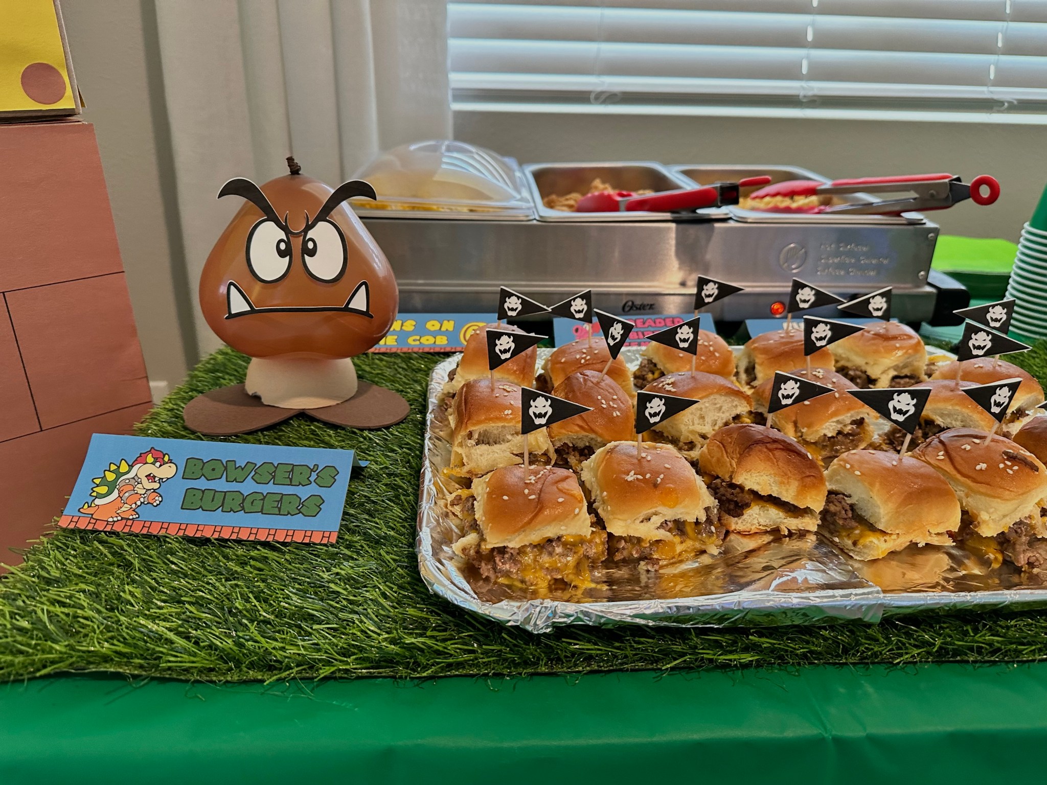 Super Mario Party Menu: Serving Up Fun in Grass Land! – Once Upon a Theme