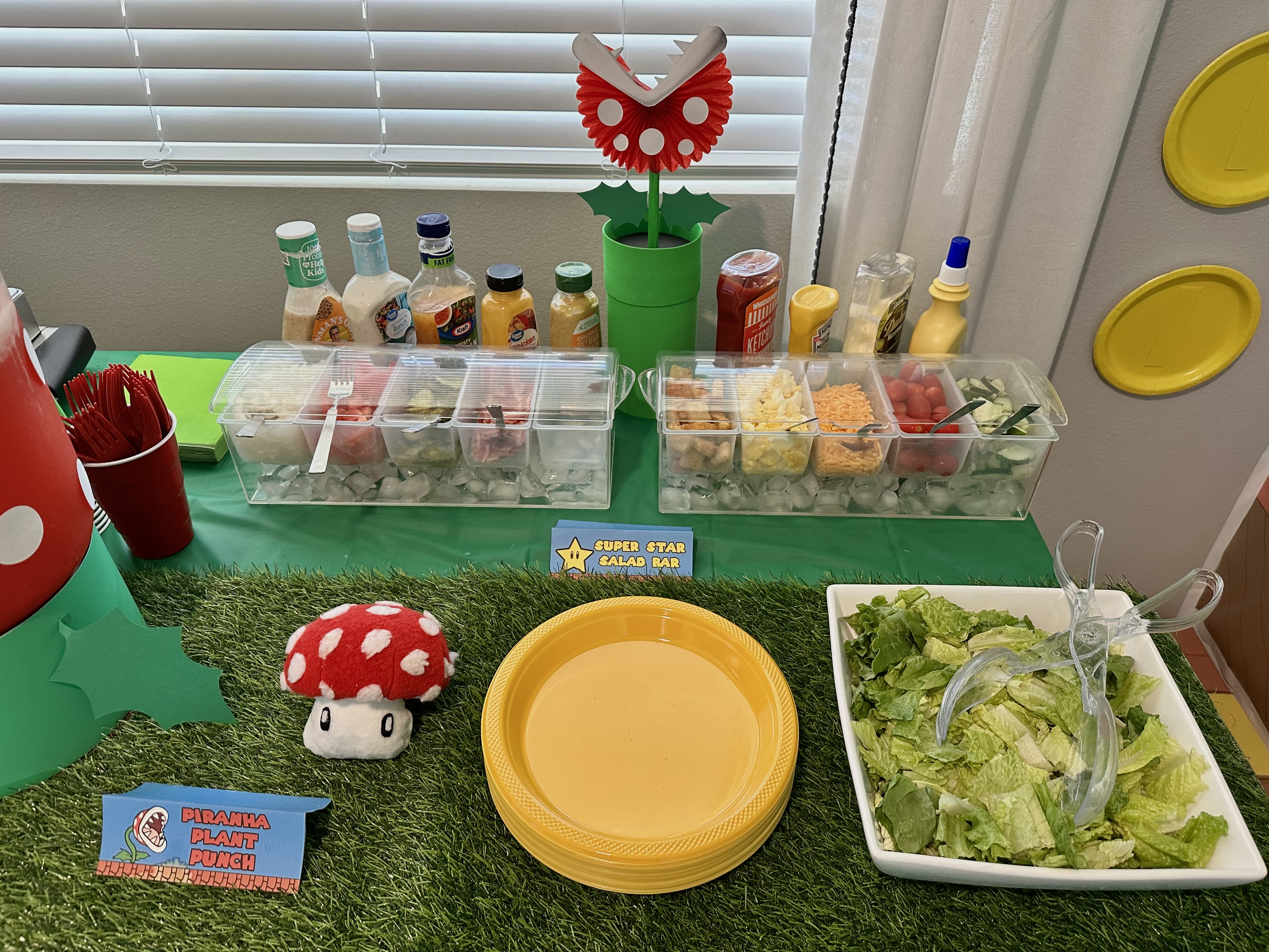 Super Mario Party Menu: Serving Up Fun in Grass Land! – Once Upon a Theme