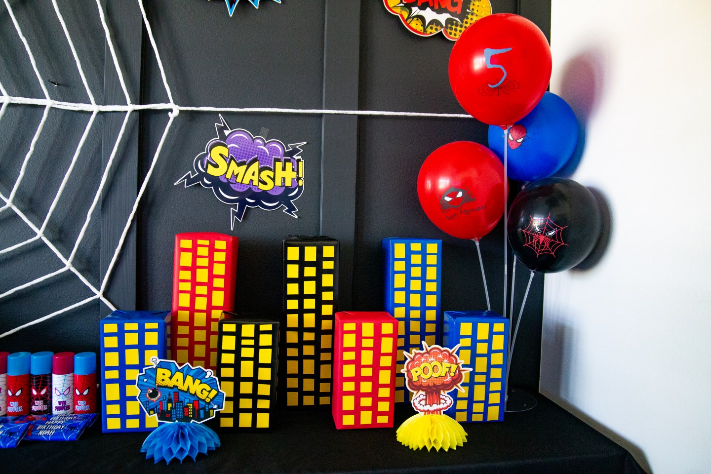 Spider-Man Party Inspiration: Decor, DIYs & Easy Ideas – Once Upon a Theme