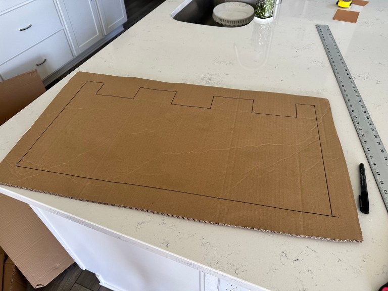 DIY Bowser’s Castle: Giant Cardboard Prop for Your Mario-Themed Party ...