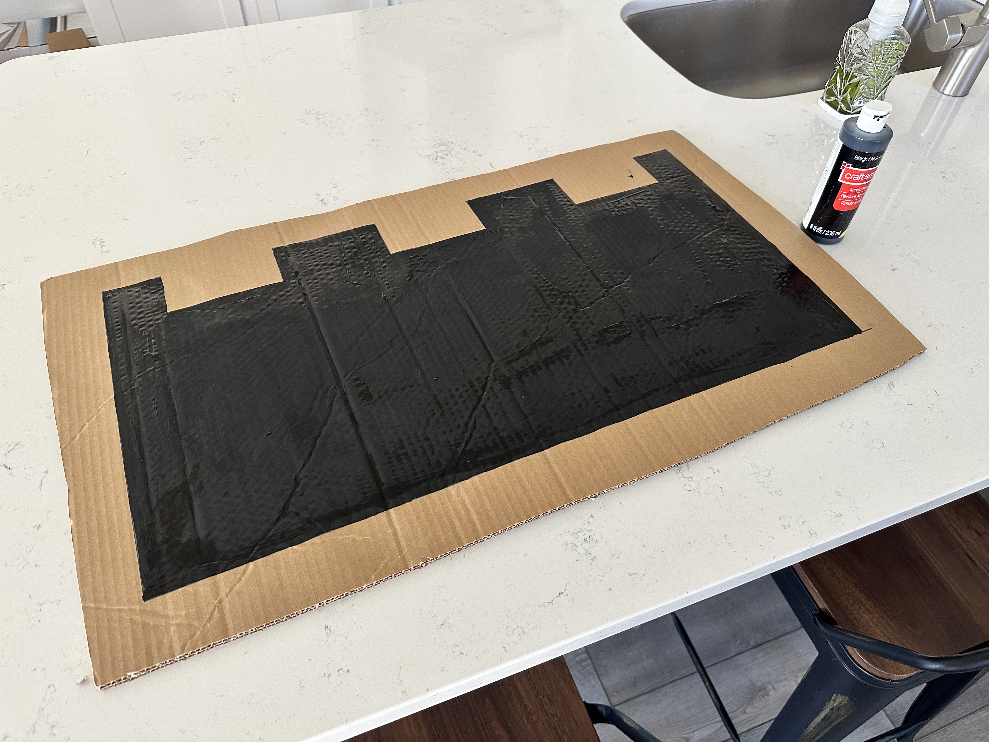 DIY Bowser’s Castle: Giant Cardboard Prop for Your Mario-Themed Party ...